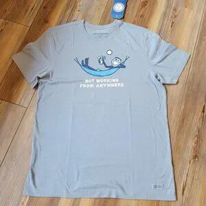 Life Is Good | Shirts | Mens Jake Hammock Short Sleeve Tee Life Is Good ...